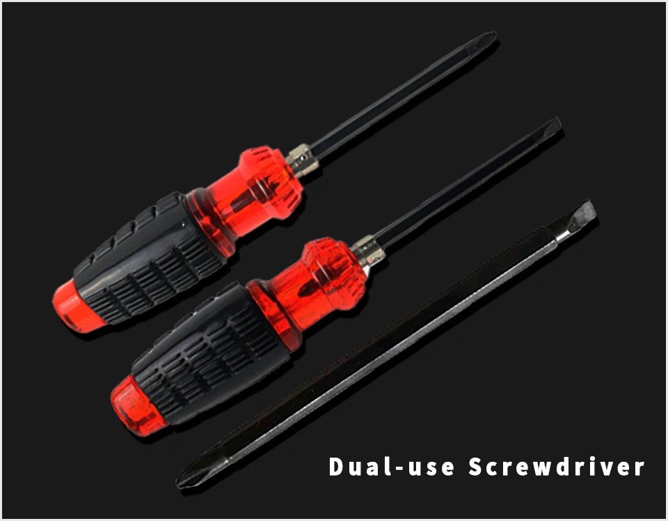 Screwdriver Tool,Manual Screwdriver,Dual-Use Screwdrive,Head Absorbs ...