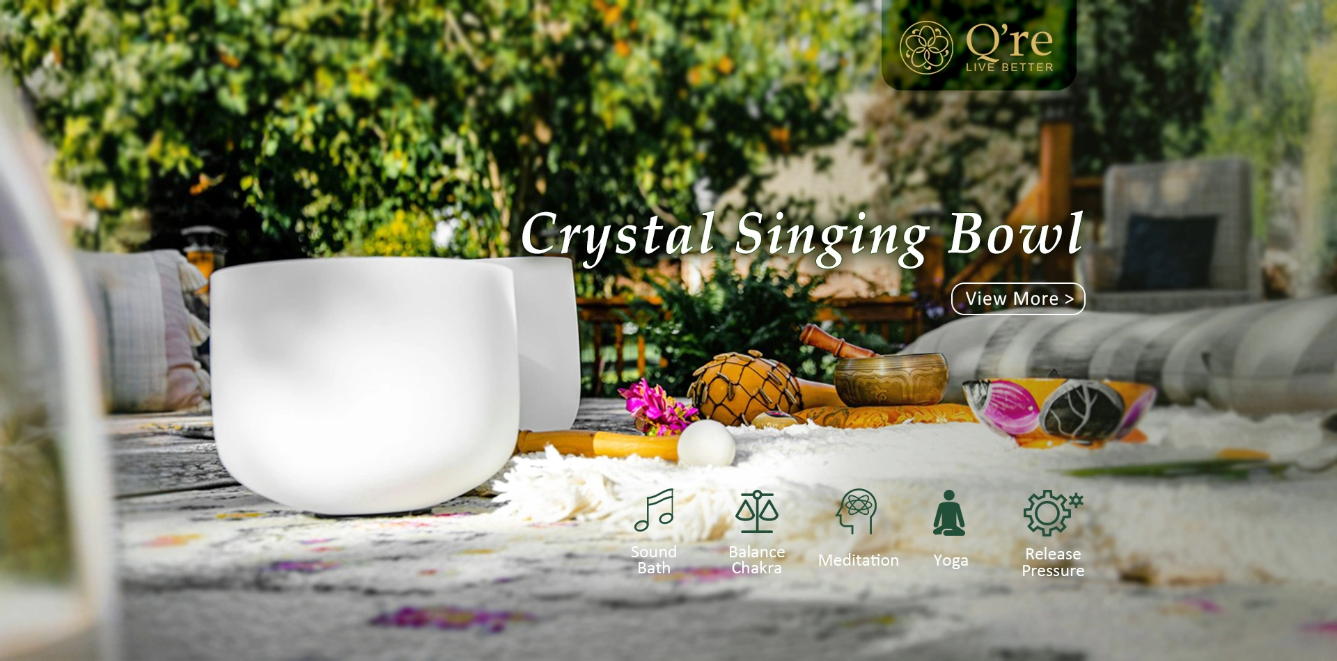 Offer sound healing instruments,crystal singing bowl,handle crystal ...
