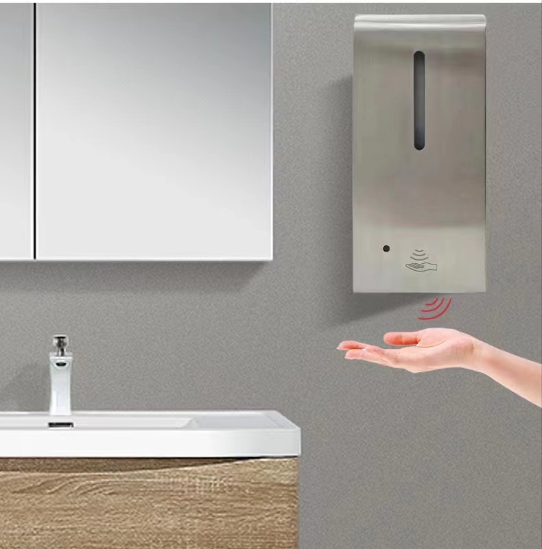 Hand dryers and soap dispensers