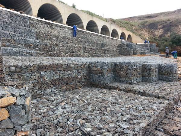 Excellent Gabion Basket Performance in River Bank Protection