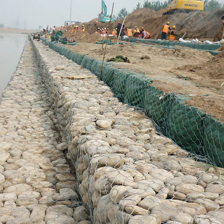 Excellent Gabion Basket Performance in River Bank Protection