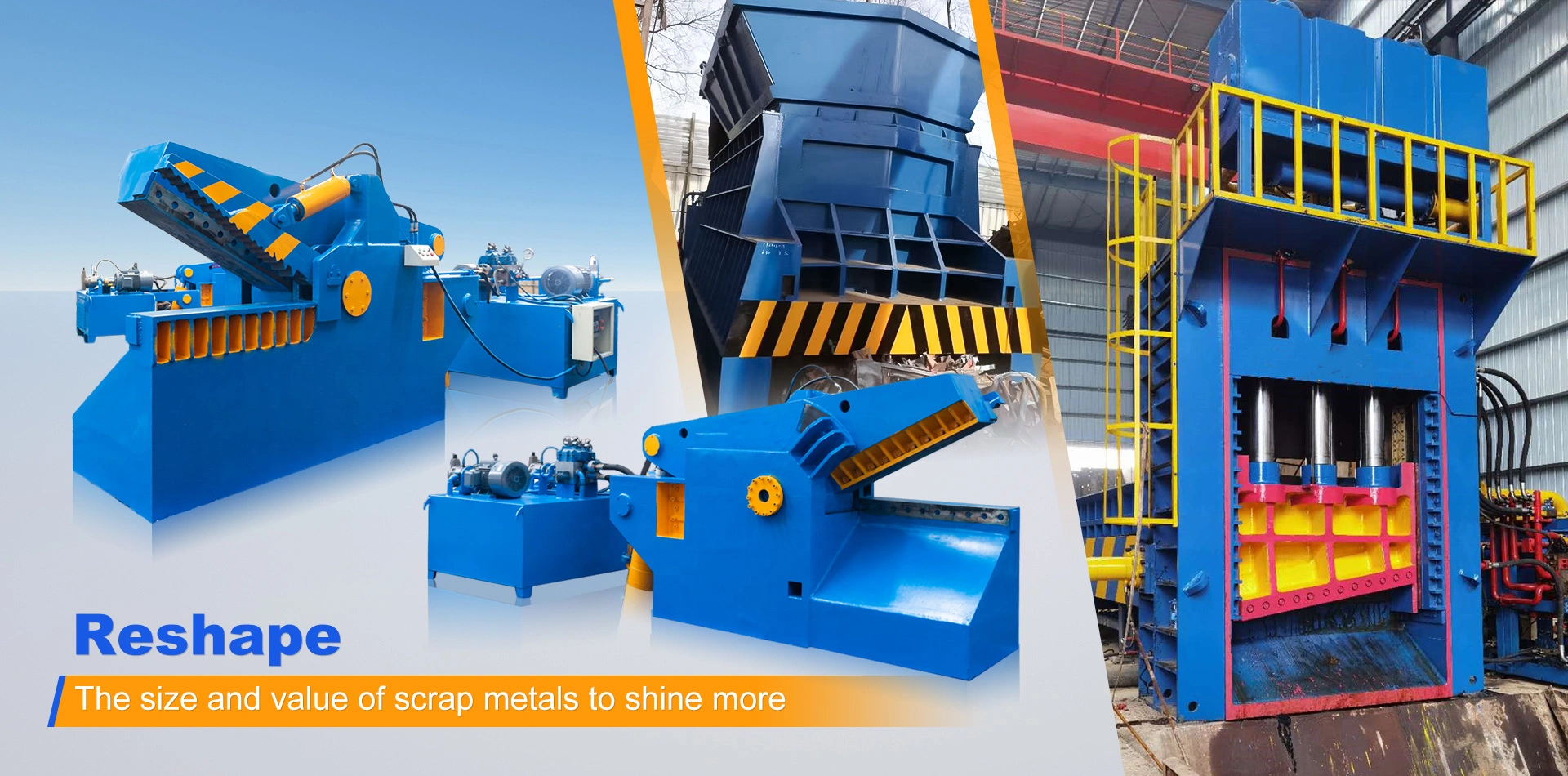 China Scrap Metal Baler,Scrap Metal Shear,Metal Chip Briquetting Press ...