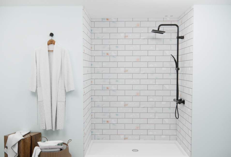 China corian shower surround shower wall,corian shower wall kits,solid ...