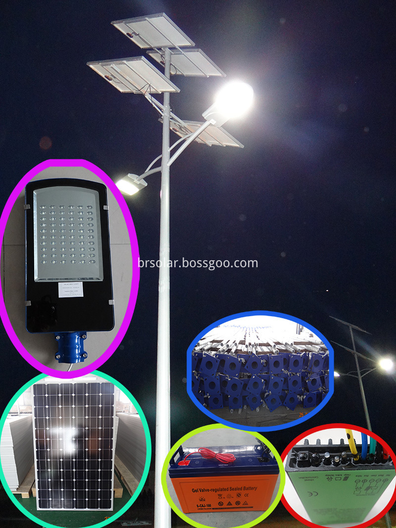 Streetlight With Solar Battery, High Quality Streetlight With Solar ...