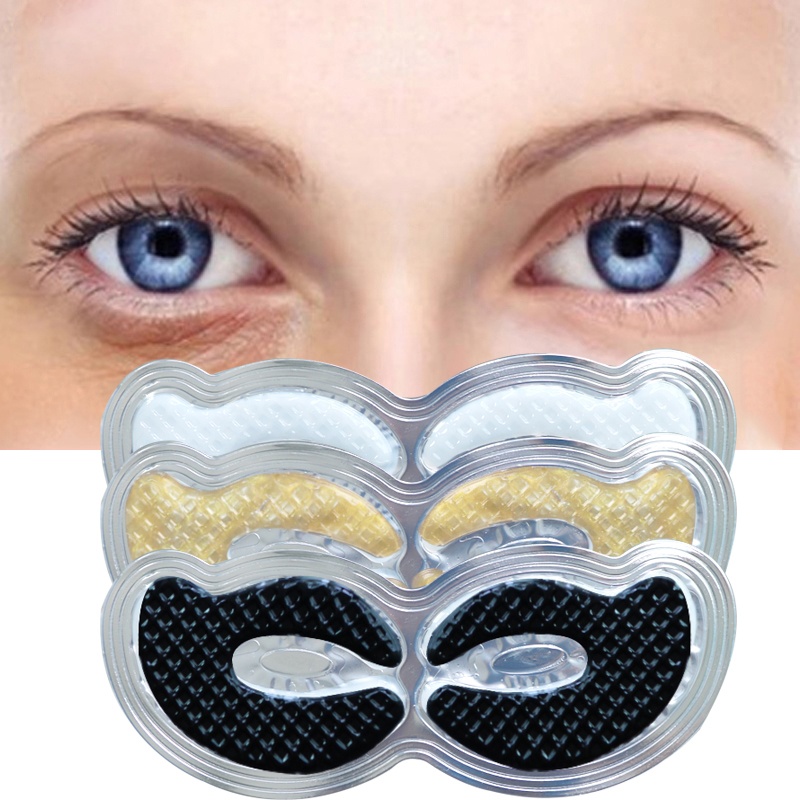 24k Gold Collagen Eye Skin Silk Mask, High Quality 24k Gold Collagen ...
