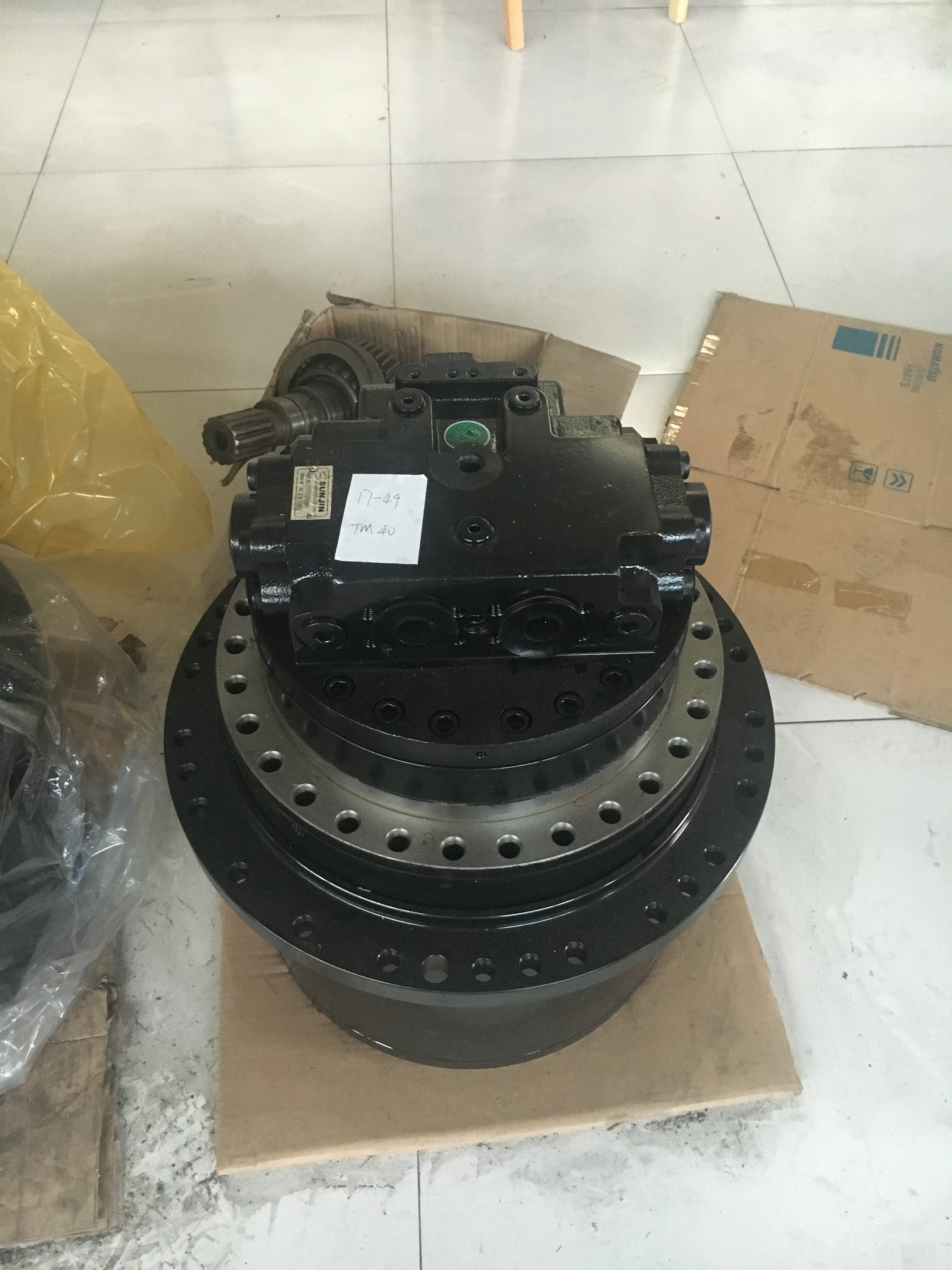 Tm40 Final Drive 20 Ton Excavator Travel Motor คุณภาพสูง Tm40 Final ...