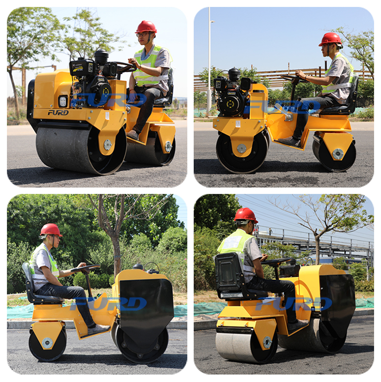 700kg Ride On Vibratory Soil Compaction Equipment (fyl-850), High ...