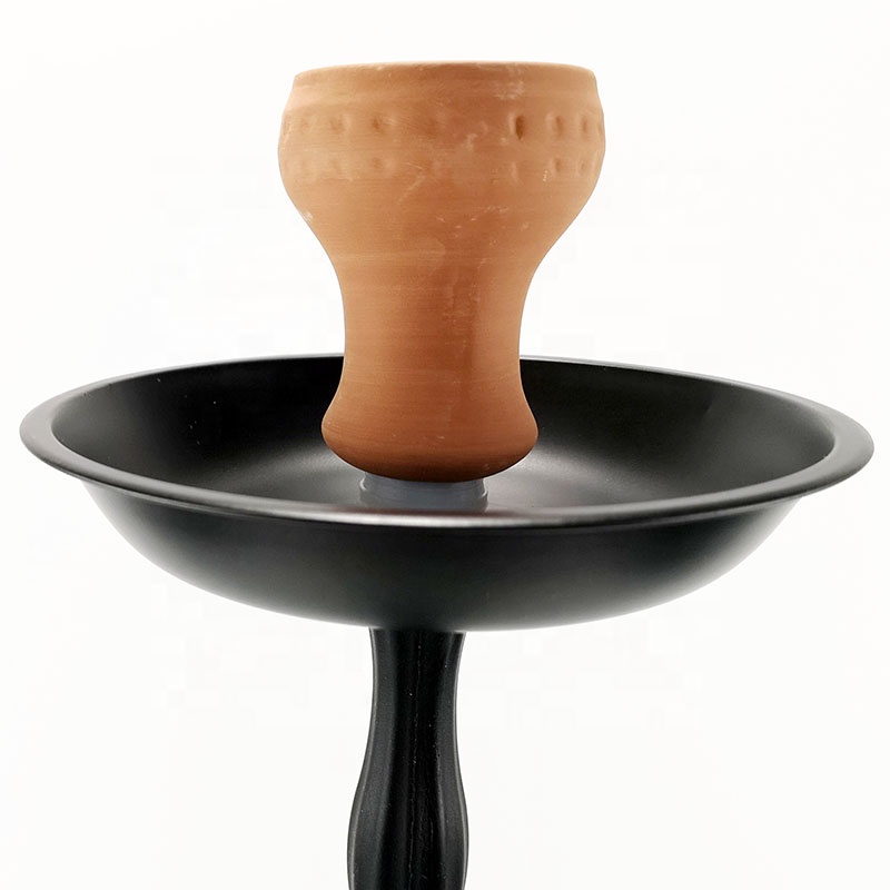 The Mysterious Black Rubber Glass Chicha Electronic Hookah Shisha, High ...