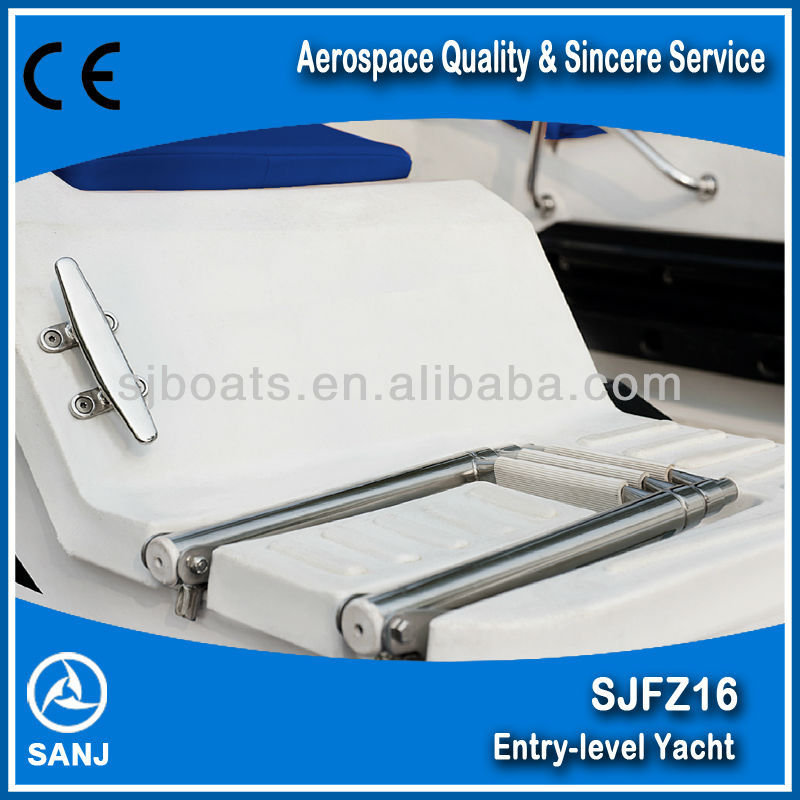 Sanj Sjfz16 Combined Boat Jet Ski Powered Boat 6-9 Person Passenger ...