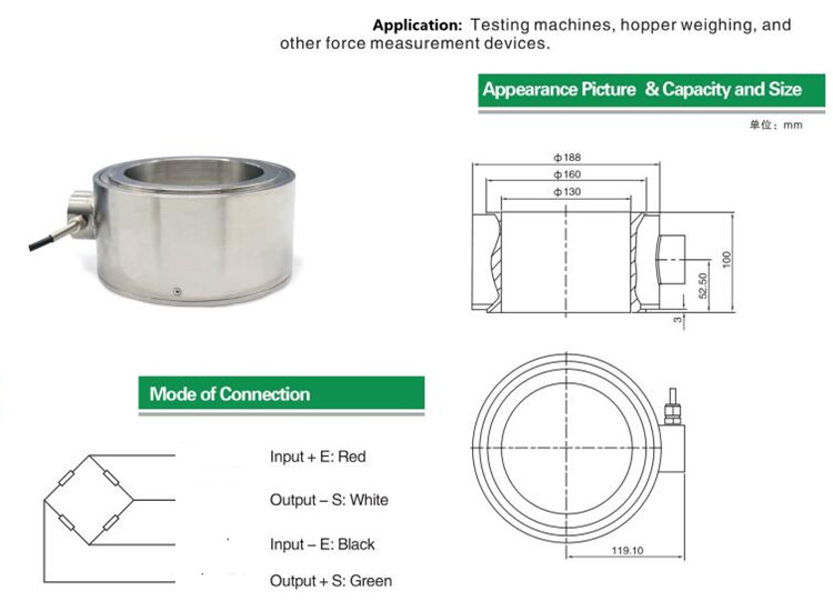 Timbangan Dalam Ketegangan Melalui Hole Load Cell, kualitas tinggi ...