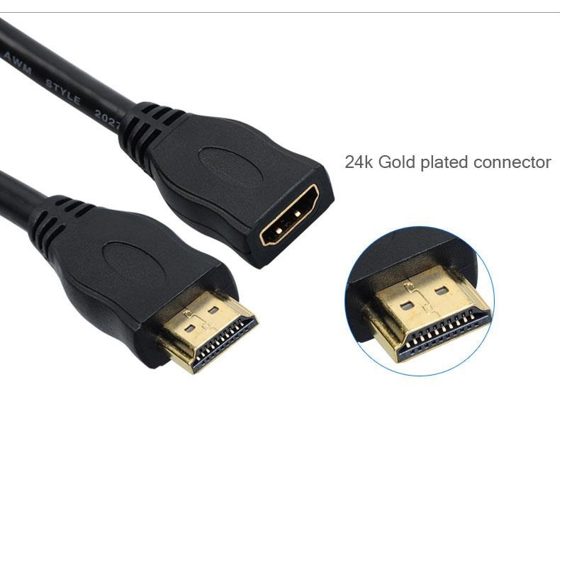 Hdmi Extension Extender Cable ชายกับหญิง คุณภาพสูง Hdmi Extension ...