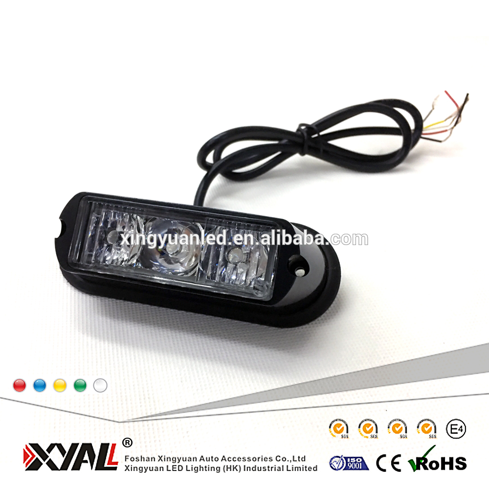 New Product!! 3w Led Emergency Light/3 Led Car Strobe Light, Bossgoo ...
