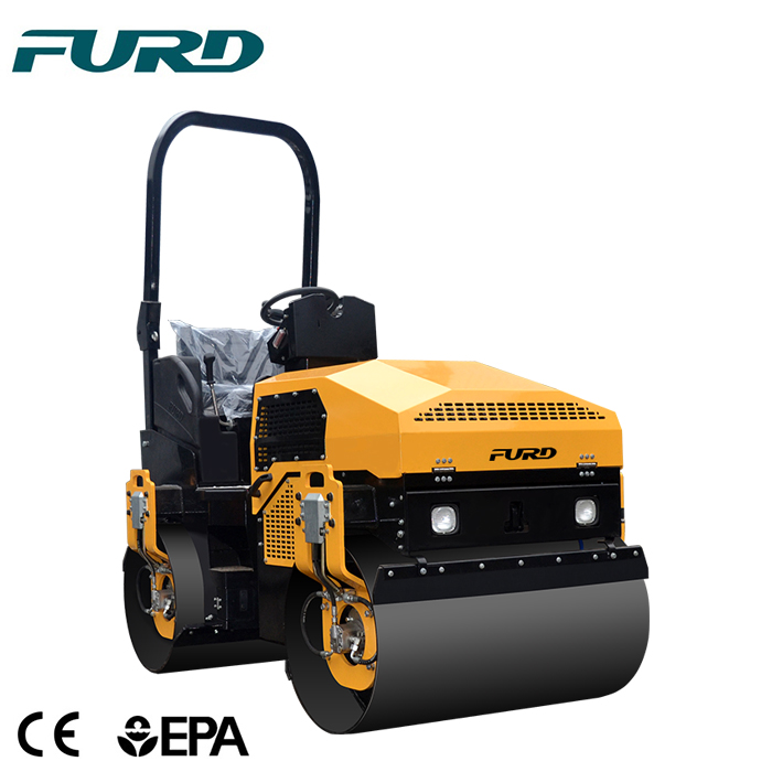 Tandem Vibratory Compactor Road Roller For Asphalt Pavement, High ...