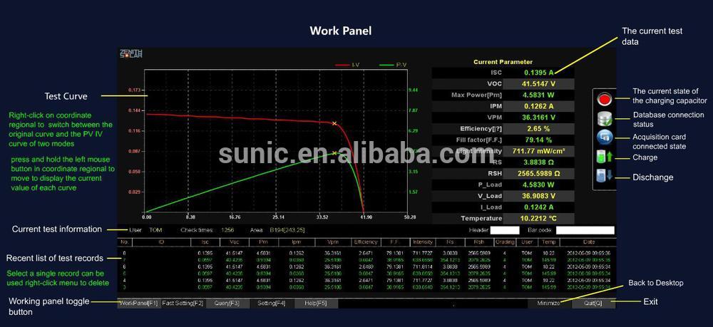 Flash Sun Solar Simulator Solar Module Test, High Quality Flash Sun ...