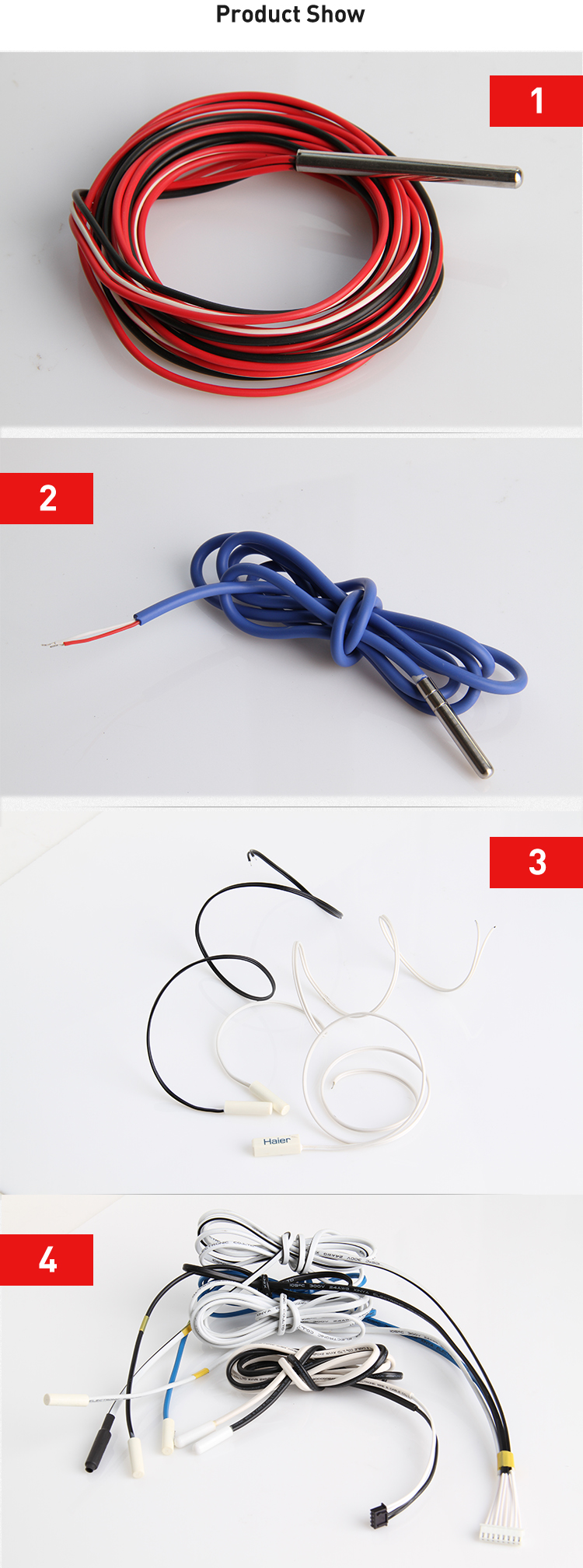 Ntc High Electronic Refrigerator Freezer Ice Maker Temperature Sensor ...