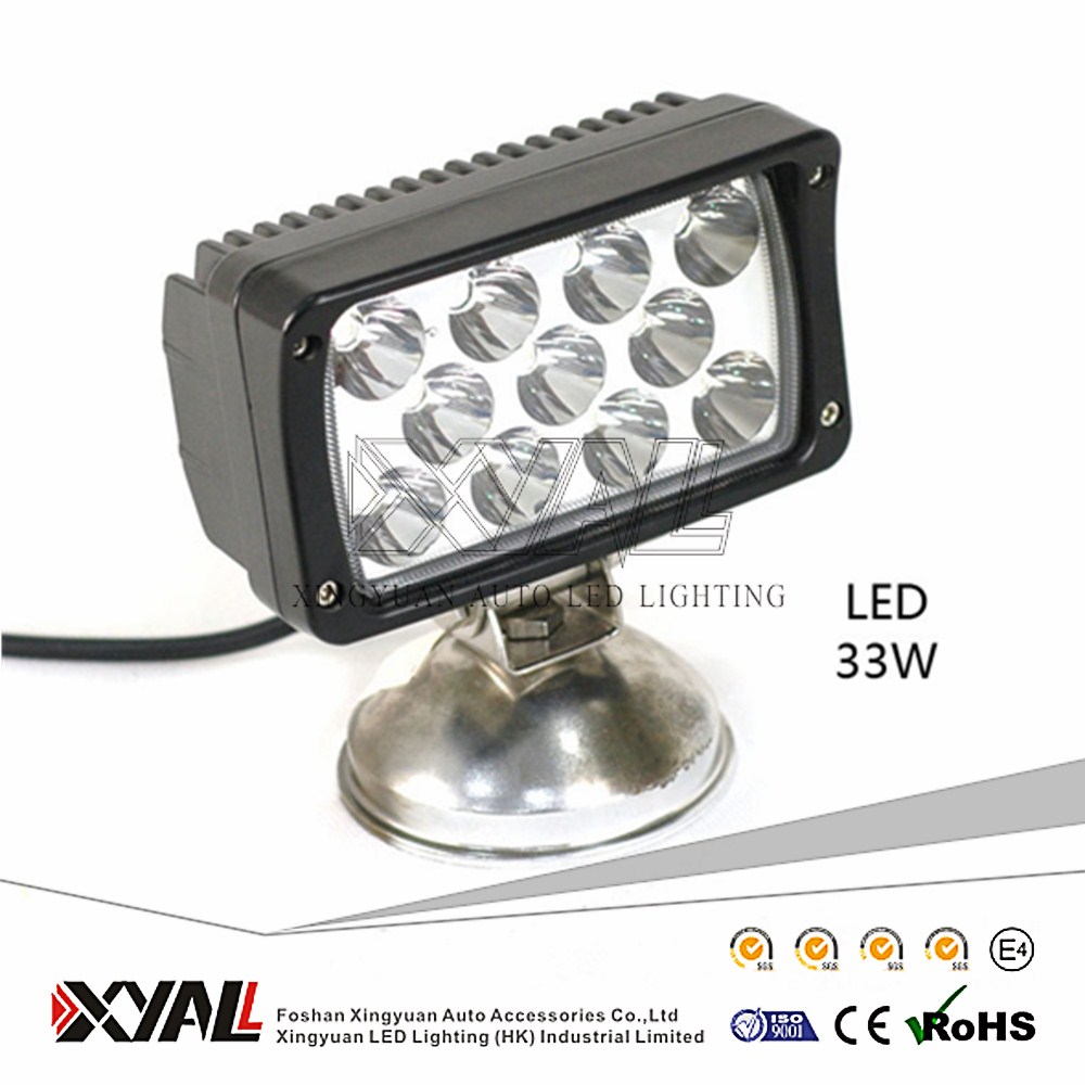 33w 3rows Led Super Bright Led Work Light Driving Light Lamp 12v 24v ...