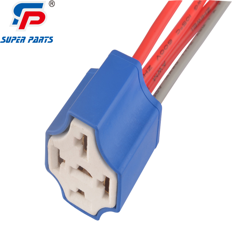 4 Lines Auto Relay Ceramic Socket, High Quality 4 Lines Auto Relay ...