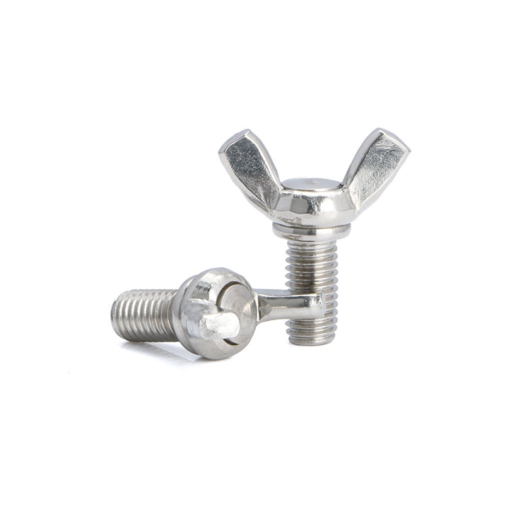 Stainless Steel Wing Head Thumb Screws Wing Bolt, High Quality ...