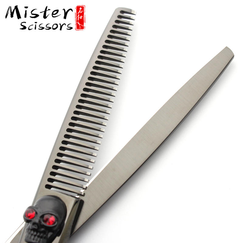Skull Screw Professional Barber Hair Thinning Scissors คุณภาพสูง Skull ...