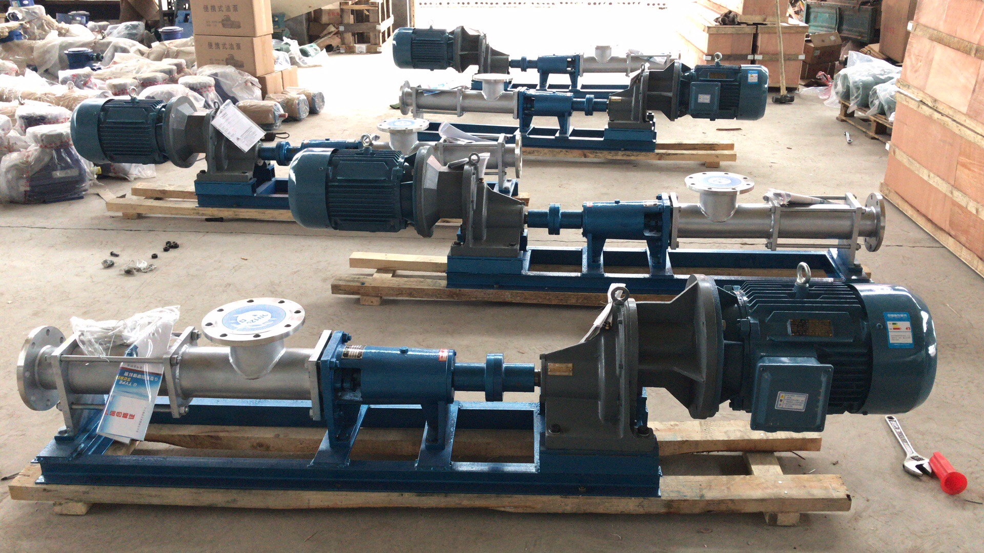 Screw Pumps Positive Displacement Screw Bilge Oil Pump, High Quality ...