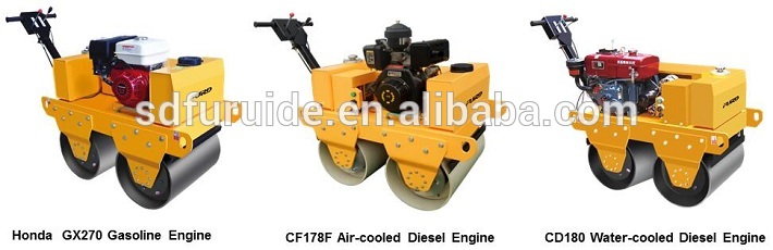 550kg Manual Vibrating Road Roller Compactor For Soil Compacion, High ...