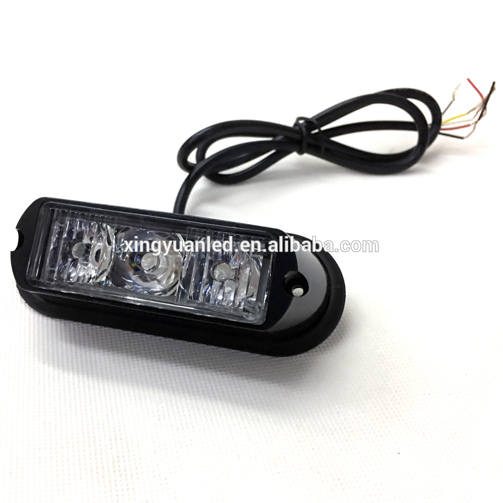 Led Dash Deck Grille Strobe Light Head, Red Blue Green White Amber Led ...
