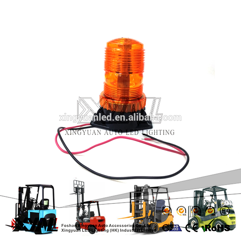 Led Forklift Mine Emergency Warning Signal Amber Strobe Flashing 12v ...