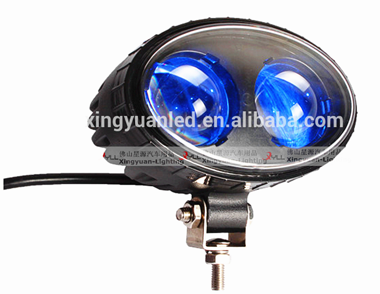 10w 10-30v Blue Point Forklift Safety Warning Light Led Mini Work Light ...