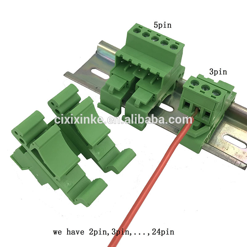 5.08mm Pitch Din Rail Pluggable Male Terminal Block, High Quality 5 ...