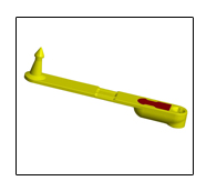 Reflective Livestock Uhf Rfid Cow Animal Ear Tag, High Quality ...