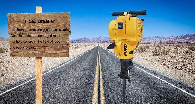 Hand Operated Electric Concrete Road Breaker For Road Fpc-28, High ...