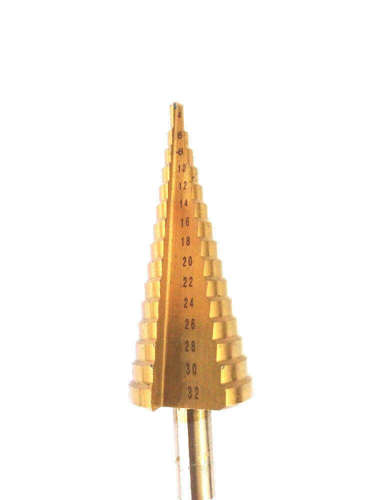 Hss Steel Step Cone Drill Bit Set, High Quality Hss Steel Step Cone ...