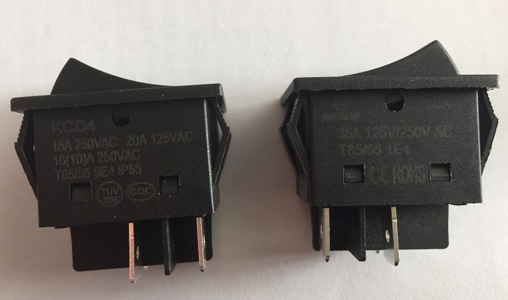 250v 30a Rocker Switch T85 With 4 Pins For Electrical Machine High ...