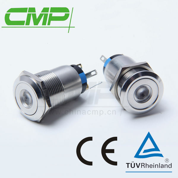 Dia:19mm Emergency Light Push Button Switch, High Quality Dia:19mm ...