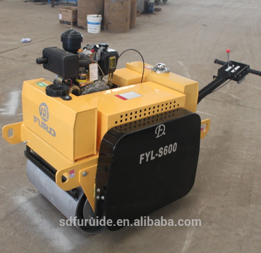 China Supply Diesel Engine Double Drum Roller Compactor Vibratory Hand ...