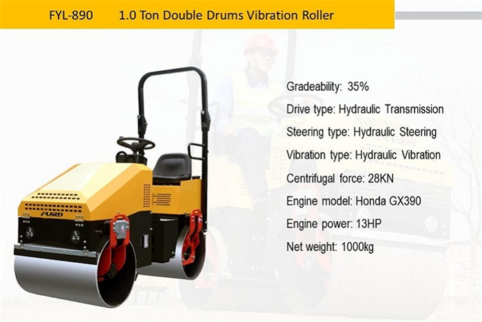 Ride-on Vibratory Smooth Drum Road Rollers ride-on Vibratory Smooth ...