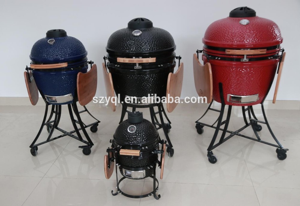 Kamado Grill With Stainless Steel Grill Tables, High Quality Kamado ...