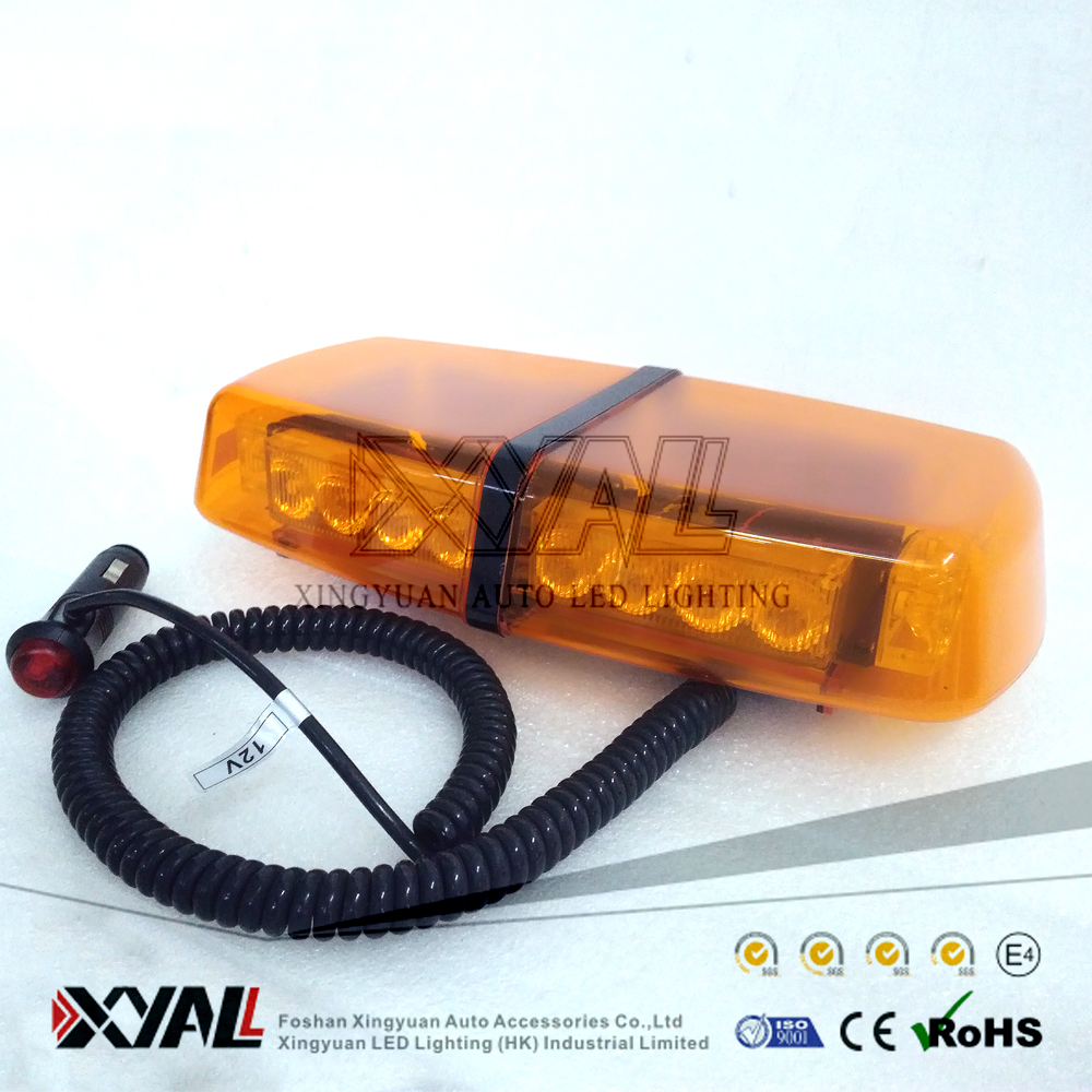 24w Mini Amber Led Police Used Emergency Warning Sigal 12v Firetruck Ambulance Flashing Light ...