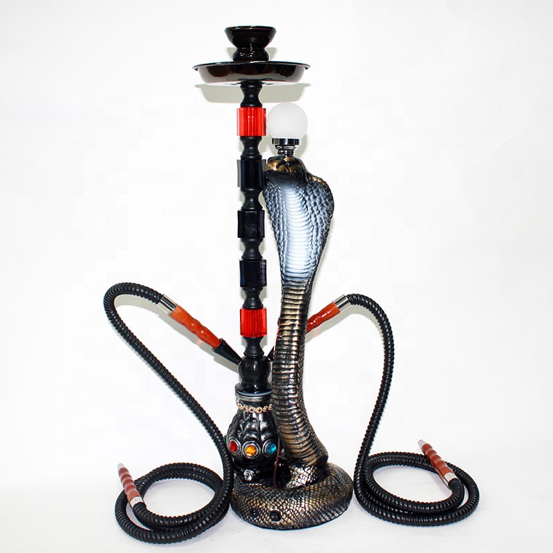 Resin Vivid Snake Model Good Looking Shisha Hookah, High Quality Resin ...