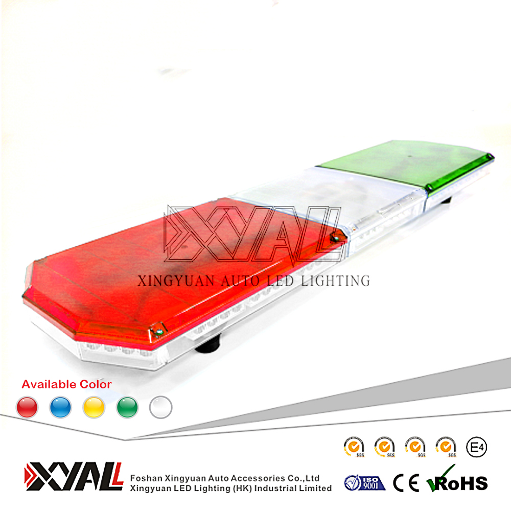 88w Super Bright Amber Blue Emergency Warning Light Bar,led Used Police ...