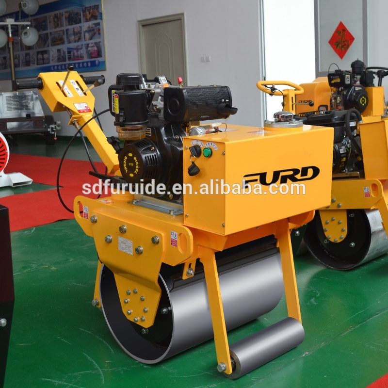 Hand Roller Compactor Soil Compactor Vibratory Roller Fyl-600c, High ...