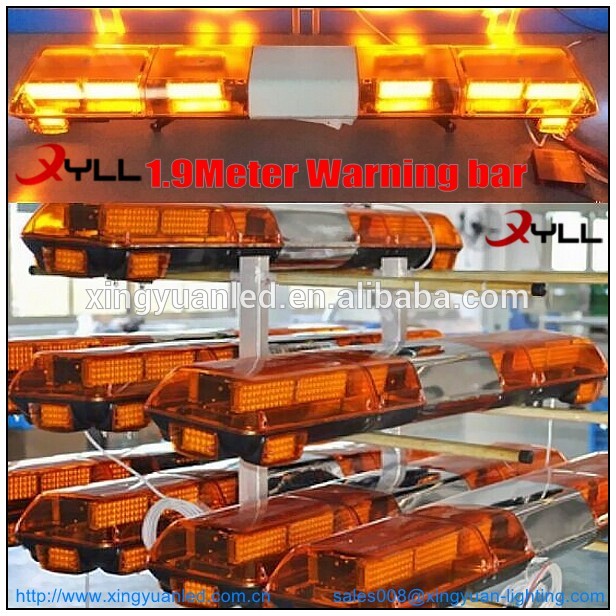 1.9meter 75inch 182 Watt Full Size Led Strobe Security Lightbar With ...