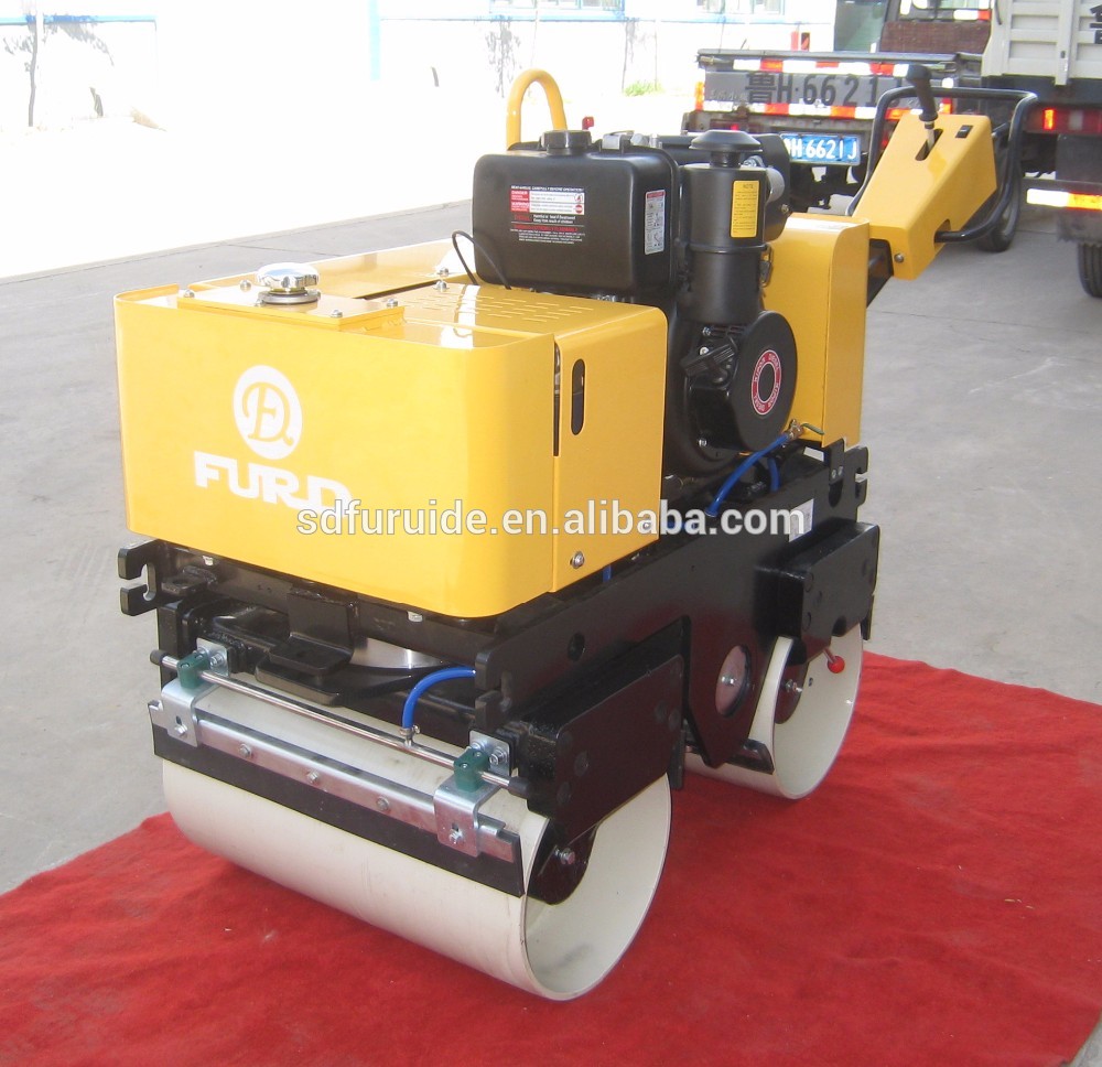 Small Vibratory Soil Compaction Roller With Diesel Engine Fyl-800c ...