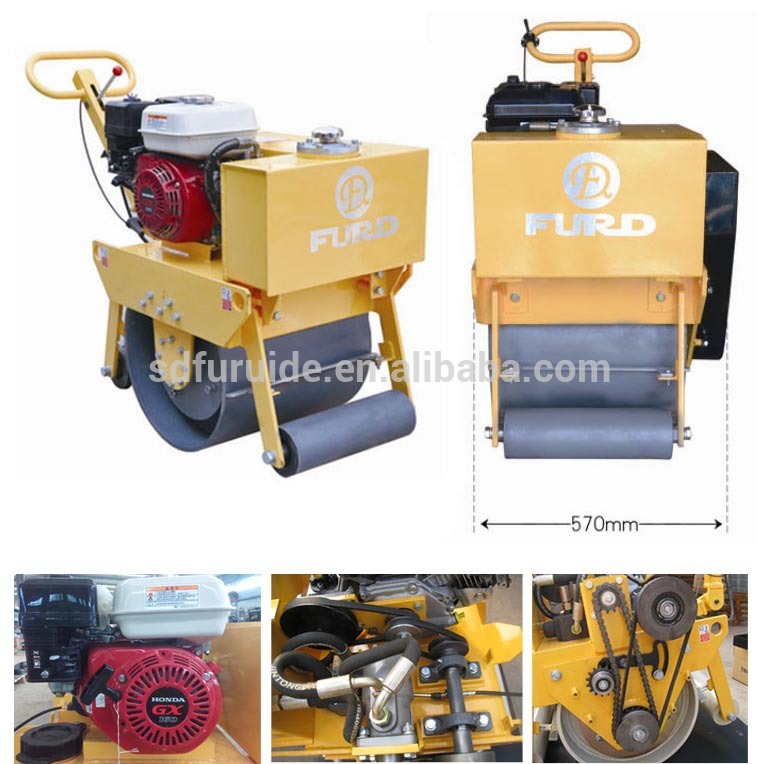 Soil Compactor Vibration Hand Operated Roller With Honda Engine (fyl ...