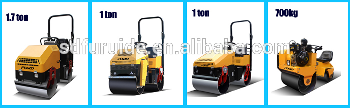 New Small Ride On Vibratory Asphalt Road Roller Price 1 Ton Rollers For ...