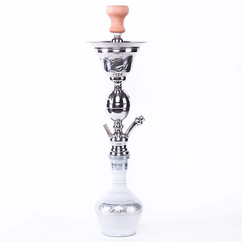 Good Price Stainless Shisha Single Pipe Glass Chicha Nargile Hookah ...