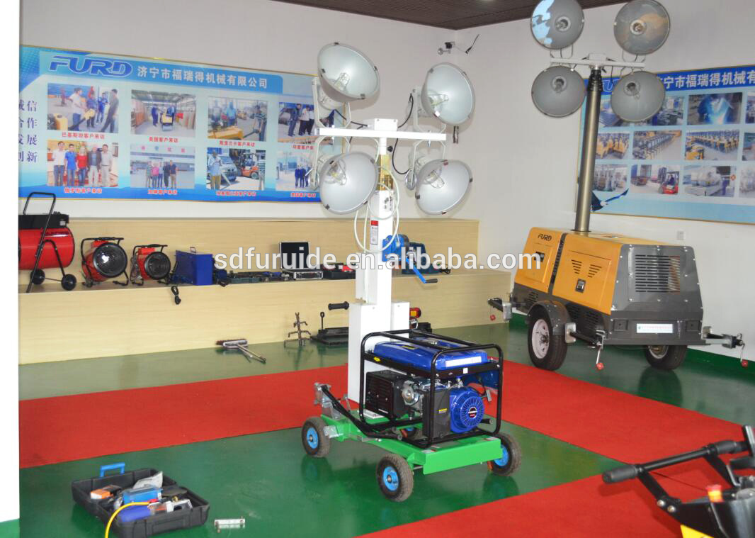 Furd 1000wattx4 Metal Halide Diesel Generator Outdoor Light Tower (fzm-1000b), High Quality Furd ...