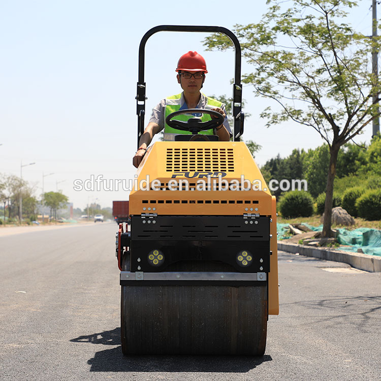 Soil Compaction Equipment Double Drum Vibratory Roller For Sale Fyl-880 ...