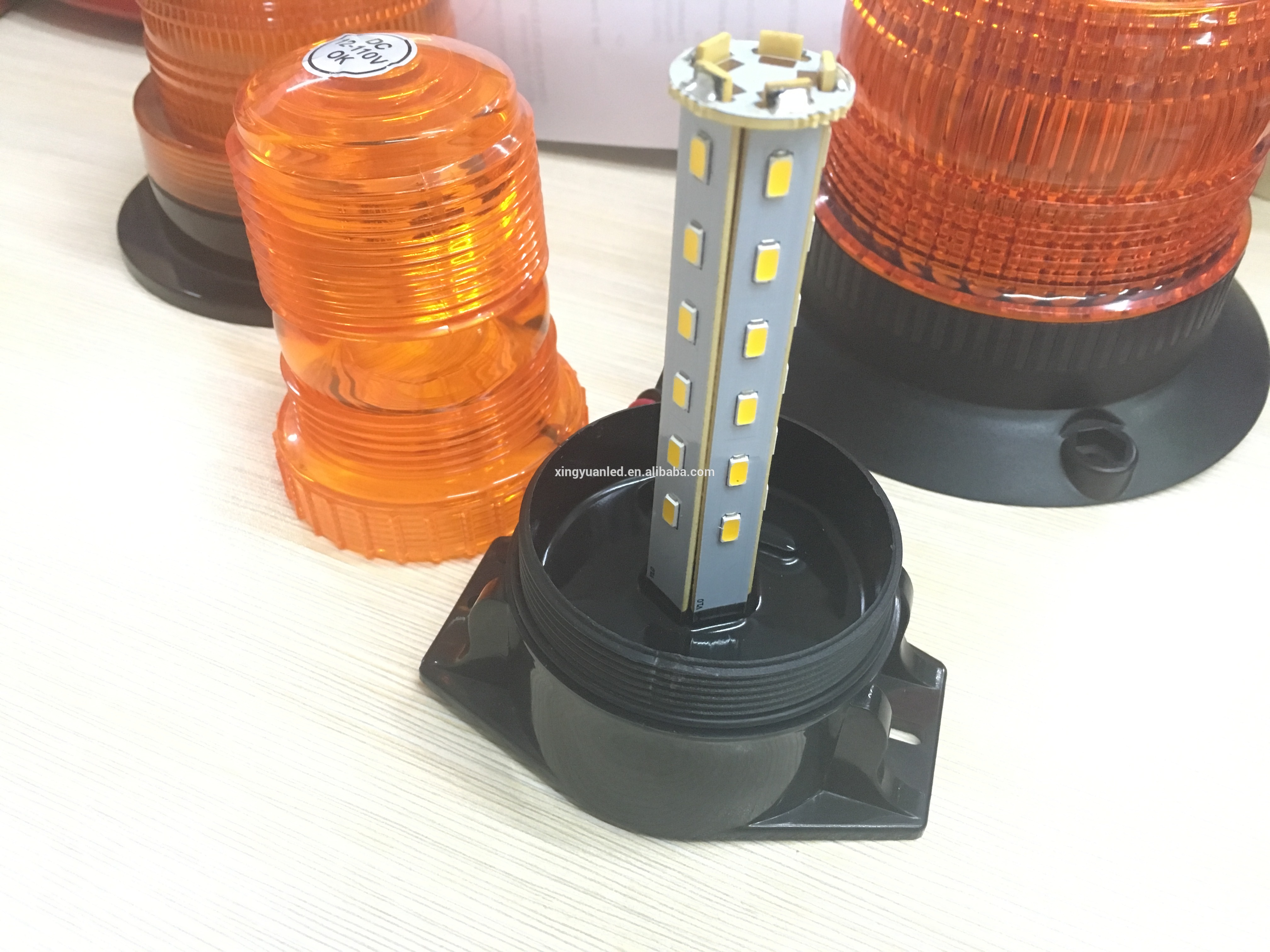 7.5w Flashing Waterproof Emergency Warning Signal Mining Truck Forklift ...