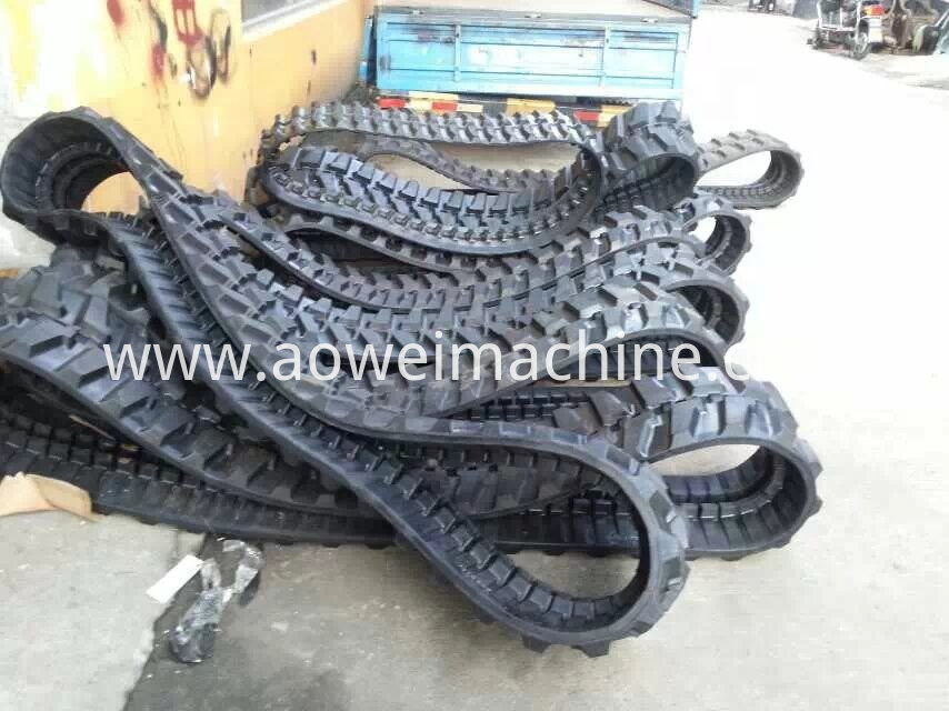 300mm 400mm 450mm 500m ,600mm Mini Excavator rubber track pads for 20T ...